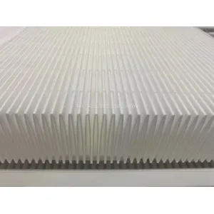 mini pleating machine for hepa filters