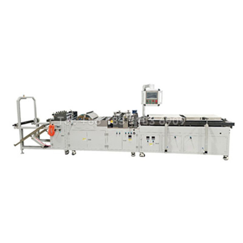 Oil filter pleating machine