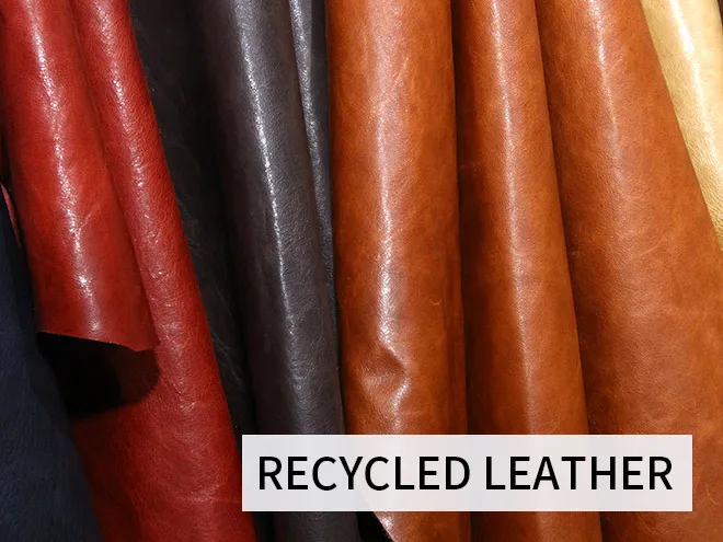 Recyclable leather