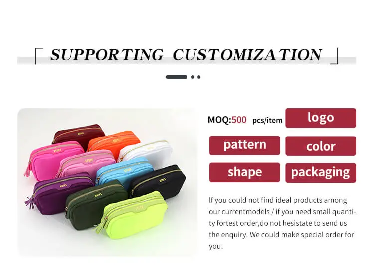 nylon zipper pouch,nylon pouch with zipper,small nylon zipper pouch