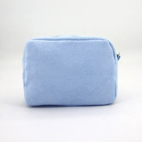 terry cloth makeup bag, toiletry bag,terry cloth cosmetic bag
