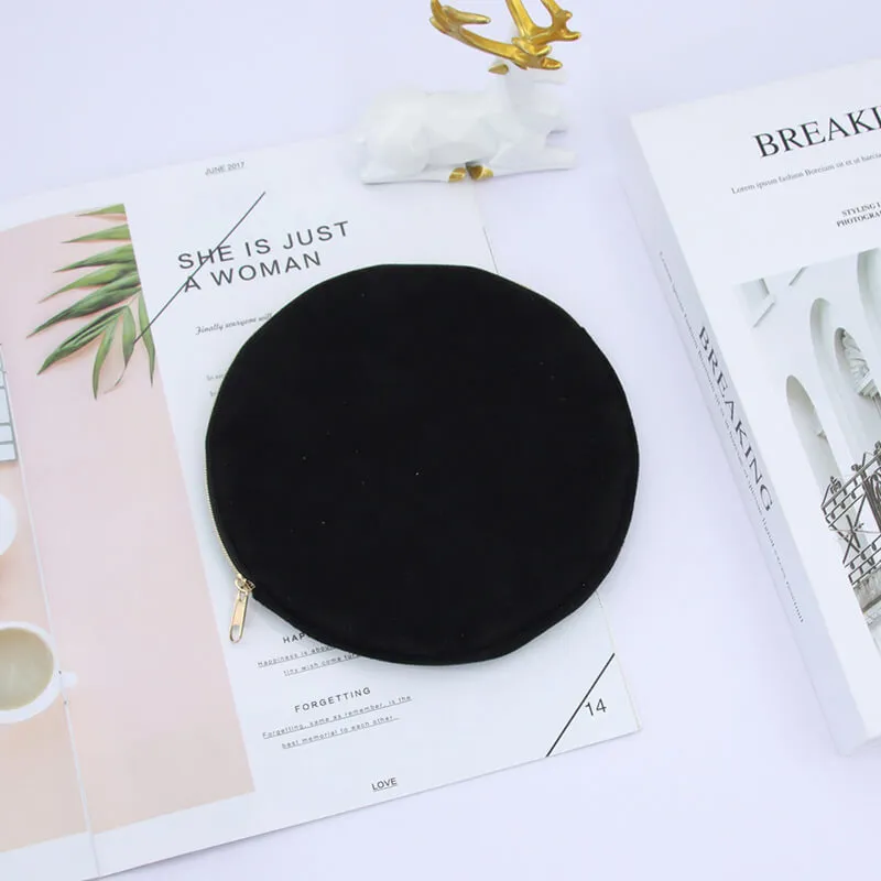 round cosmetic bag,round makeup bag,round makeup case