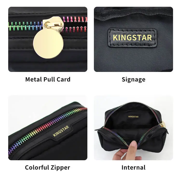 nylon zipper pouch,nylon pouch with zipper,small nylon zipper pouch