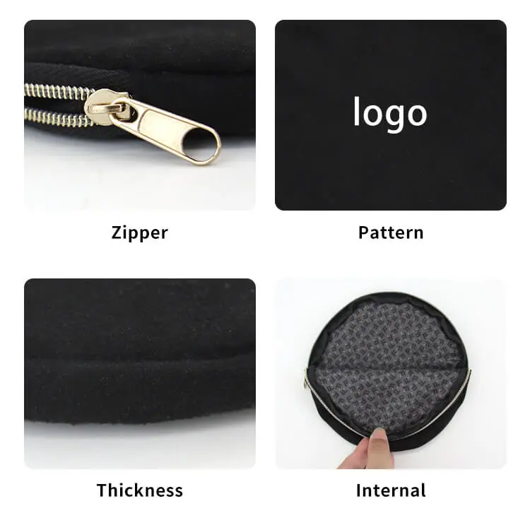 round cosmetic bag,round makeup bag,round makeup case