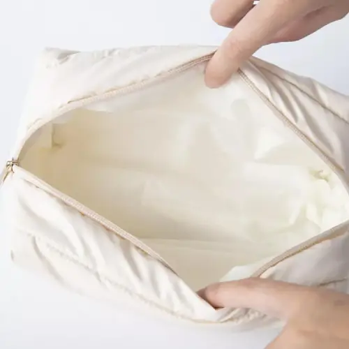 puffy makeup bag,nylon cloud bag,make up bag