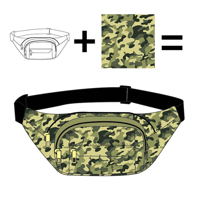 Custom Waist Pack, Personalized Fanny Packs with Logo