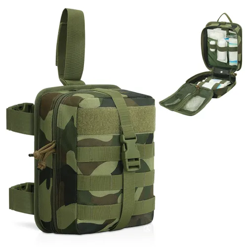 Drop Leg First Aid Pouch, Drop Leg Medical Pouch, Leg Bag