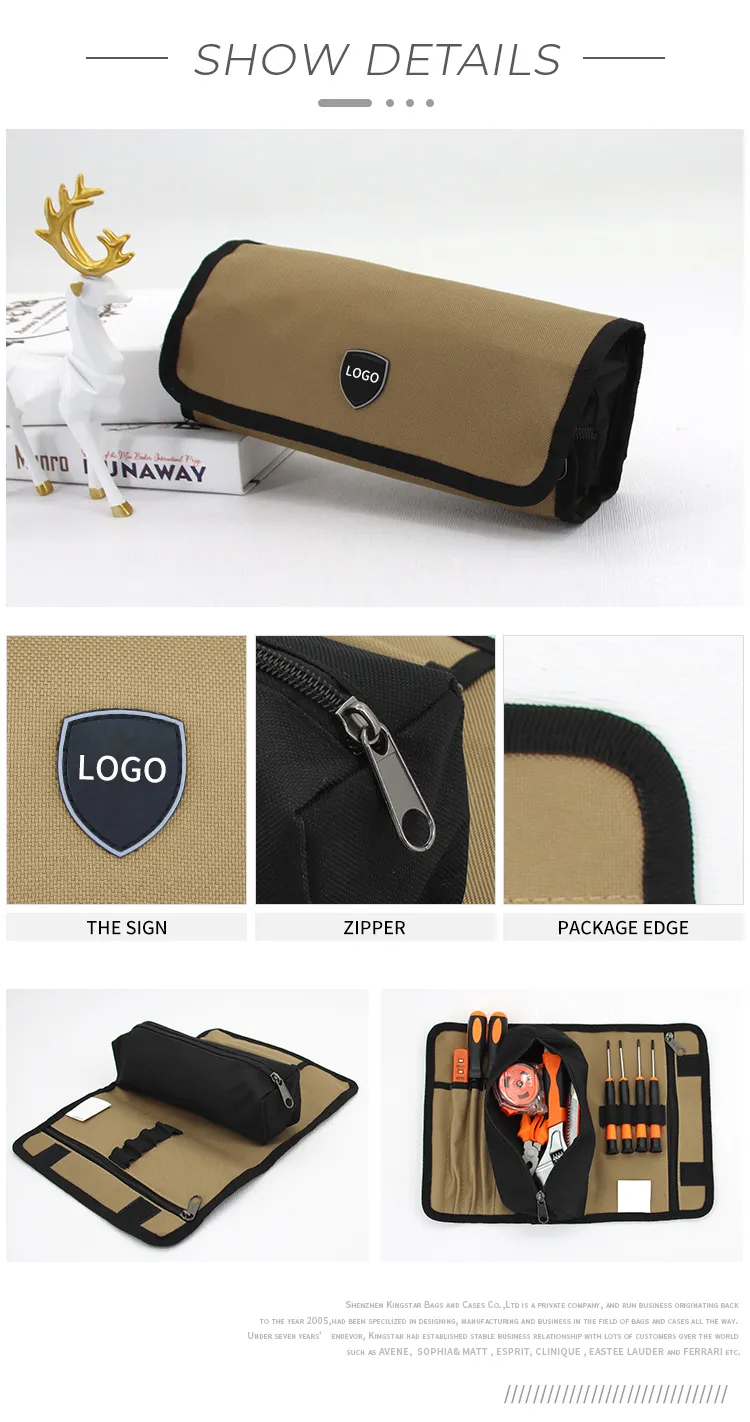 roll up tool bag,roll up tool pouch,roll tool pouch