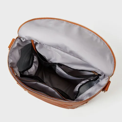 leather mom bag,leather mom backpack,mommy bag tote