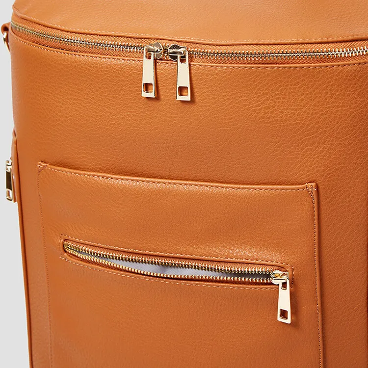 leather mom bag,leather mom backpack,mommy bag tote