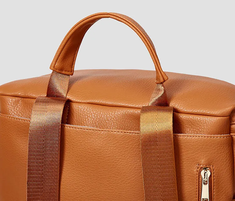 leather mom bag,leather mom backpack,mommy bag tote