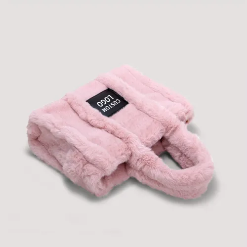 Sherpa Furry Bag,Plush Tootsie bag, cute ladies bag
