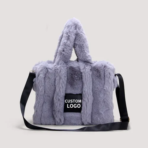 Sherpa Furry Bag,Plush Tootsie bag, cute ladies bag
