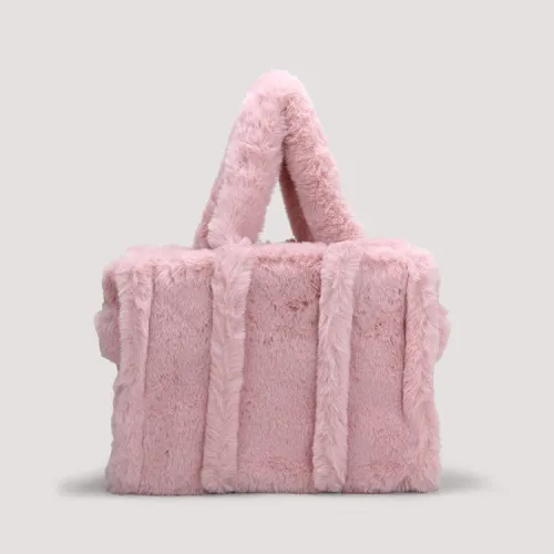 Sherpa Furry Bag,Plush Tootsie bag, cute ladies bag