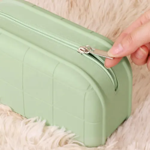 silicone makeup bag,Skincare Ladies Pouch,Jelly Purse