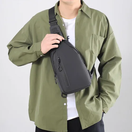 crossbody chest bag,chest bag with usb charging port
