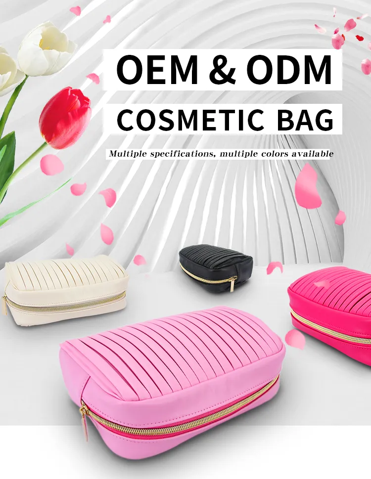 personalized cosmetic bags,custom makeup bags,vegan leather makeup bag