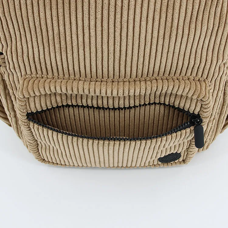 personalised corduroy backpack,corduroy rucksack,small backpack
