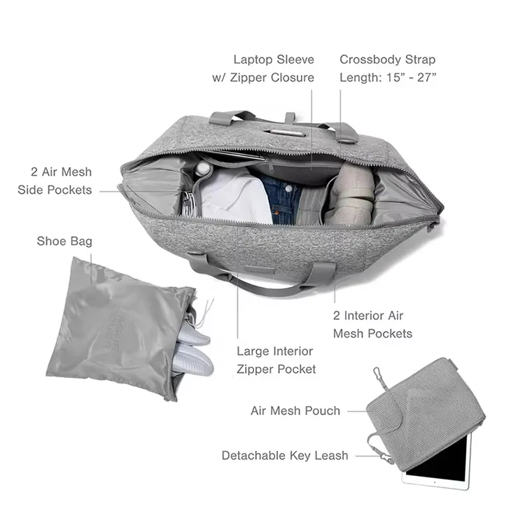 Eco-Friendly Material Neoprene Duffel Bag for Gym