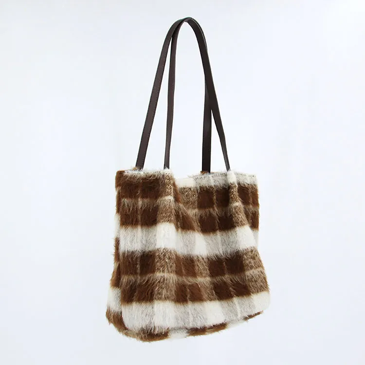 checkered tote bag,checkered beach bag,checkered handbags