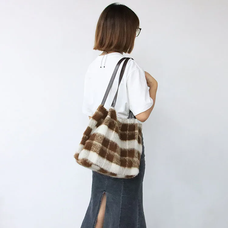 checkered tote bag,checkered beach bag,checkered handbags