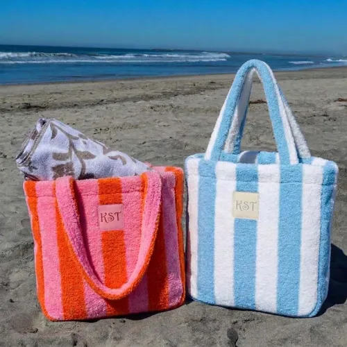 personalized beach bags,towel tote bags, beach tote