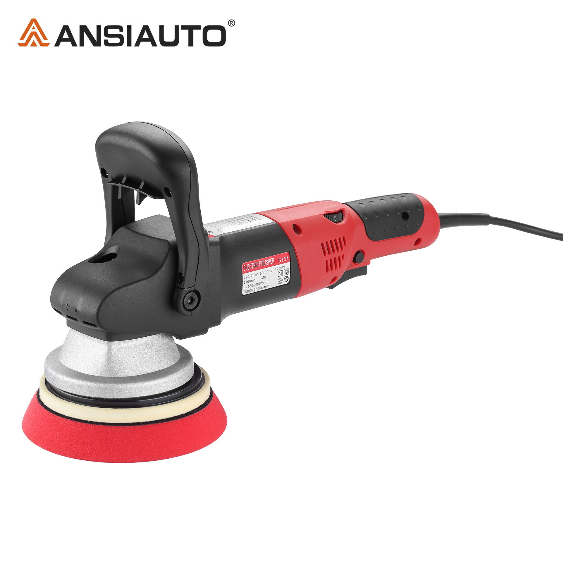 electric car polisher,variable speed angle grinder polisher,5 inch dual ...