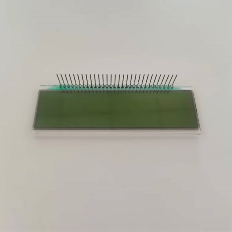 STN LCD, Yellow-Green, Transmissive, Positive, 1/4D,1/3B,6 O’clock, 30 PIN