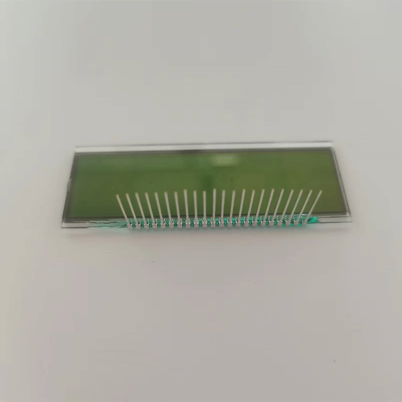 STN LCD, Yellow-Green, Transmissive, Positive, 1/8D,1/3B,6 O’clock, 22 PIN