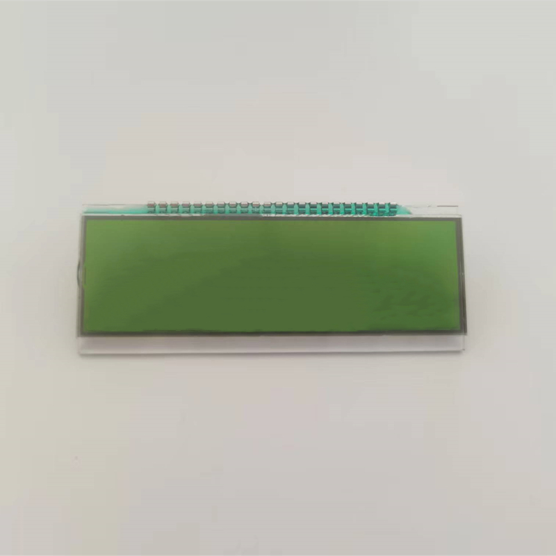 STN LCD, Yellow-Green, Transmissive, Positive, 1/4D,1/3B,6 O’clock, 22 PIN