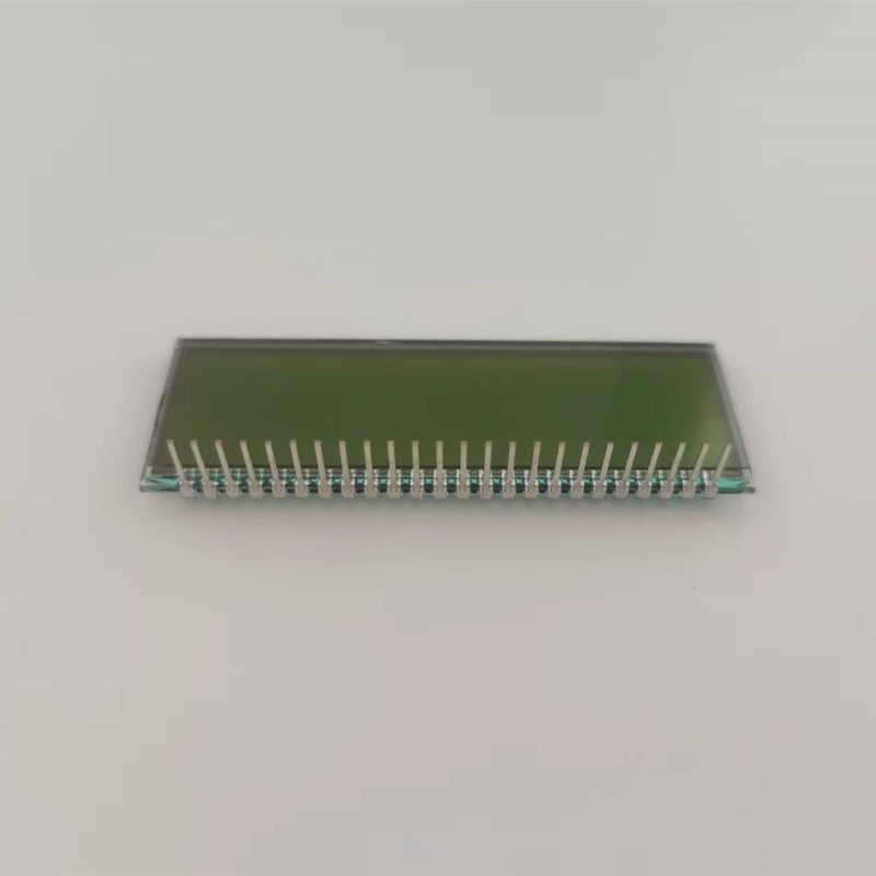 STN LCD, Yellow-Green, Transmissive, Positive, 1/4D,1/3B,6 O’clock, 24 PIN