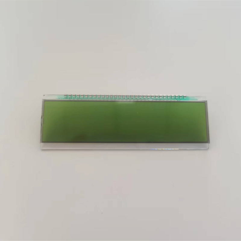 STN LCD, Yellow-Green, Transmissive, Positive, 1/4D,1/3B,6 O’clock, 30 PIN