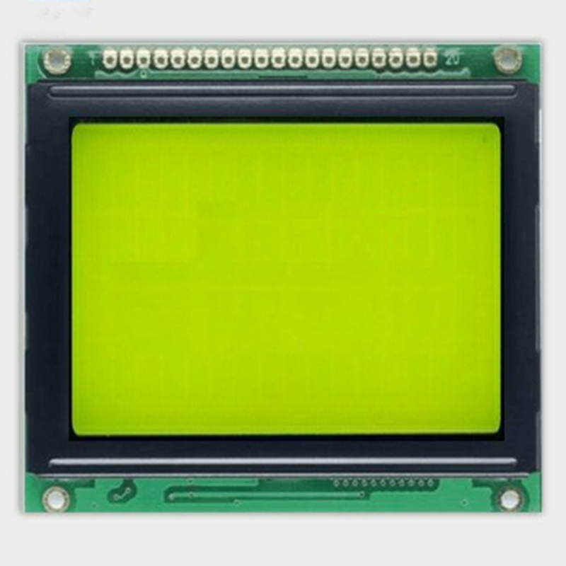 128*64 8-bit Graphic LCD Module with White LED Backlight