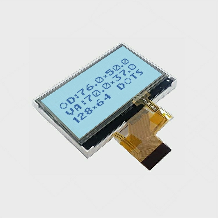 128*64 White LED backlight 8-bit parallel Graphic LCD module