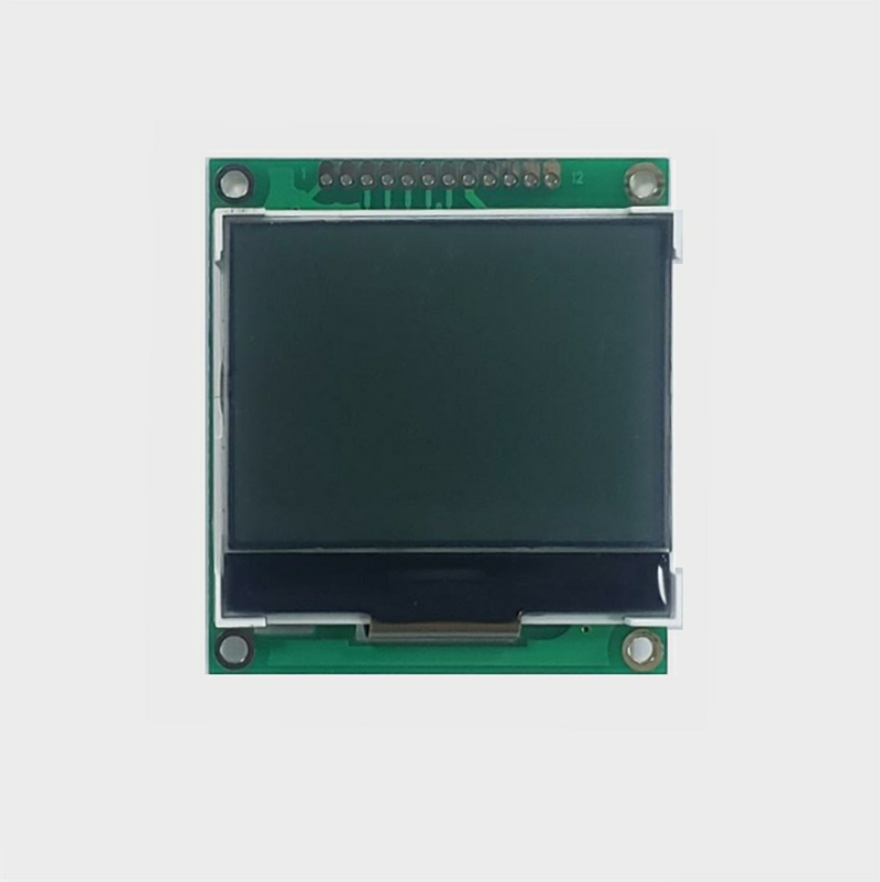 Graphic LCD module, 128*64 dots, White LED backlight, SPI