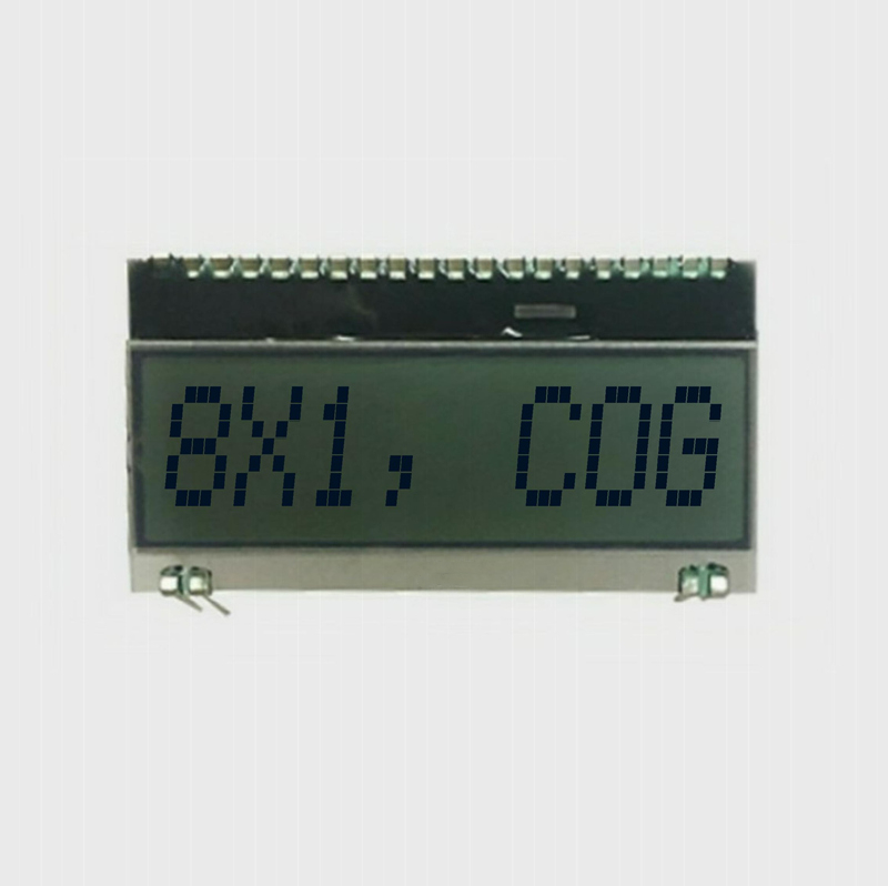 Character LCD Module, 8 *1 dots, 8-bit parallel Interface