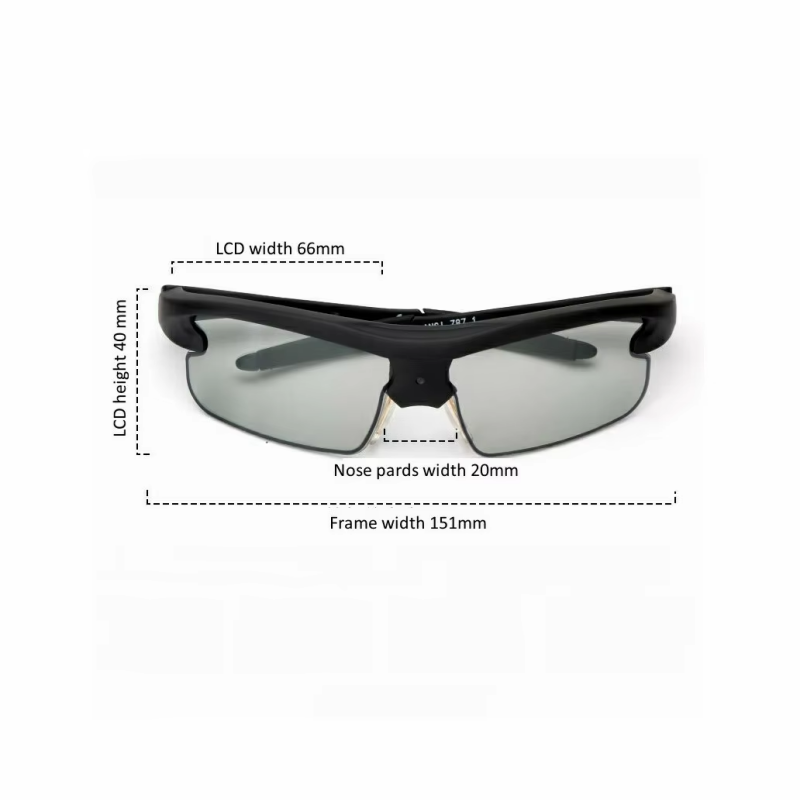 DG1519001X, Flexible LCD Panel for Smart Sunglasses