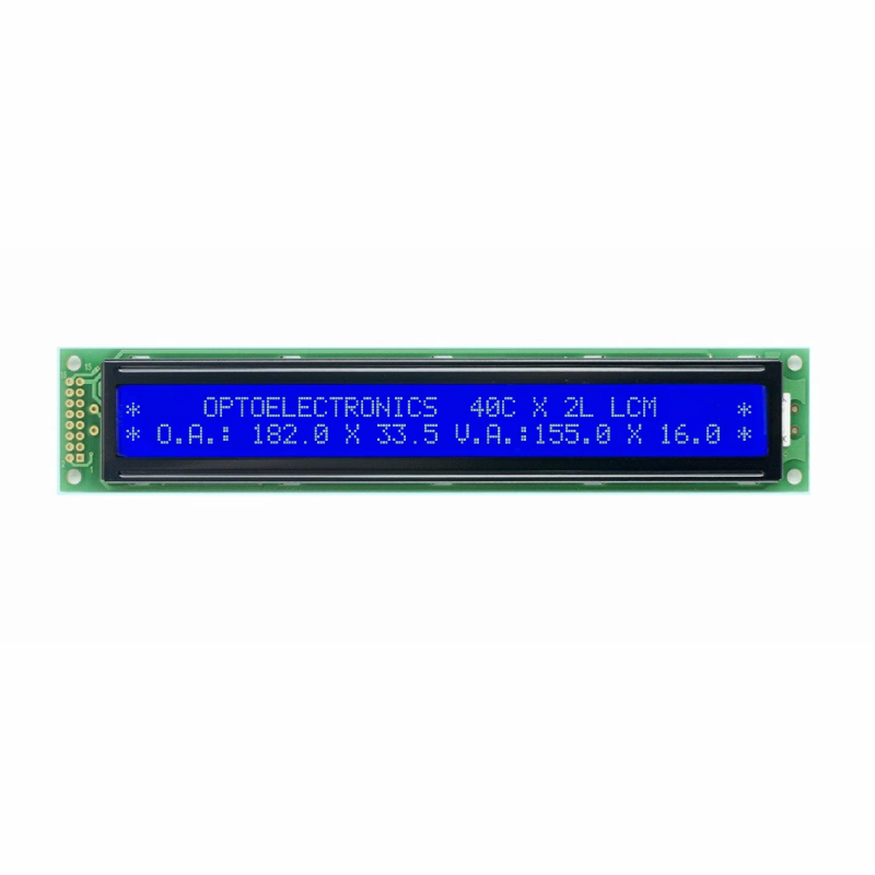 40x2 Character LCD Module with 4/8-bit Interface - DGM400201-V2