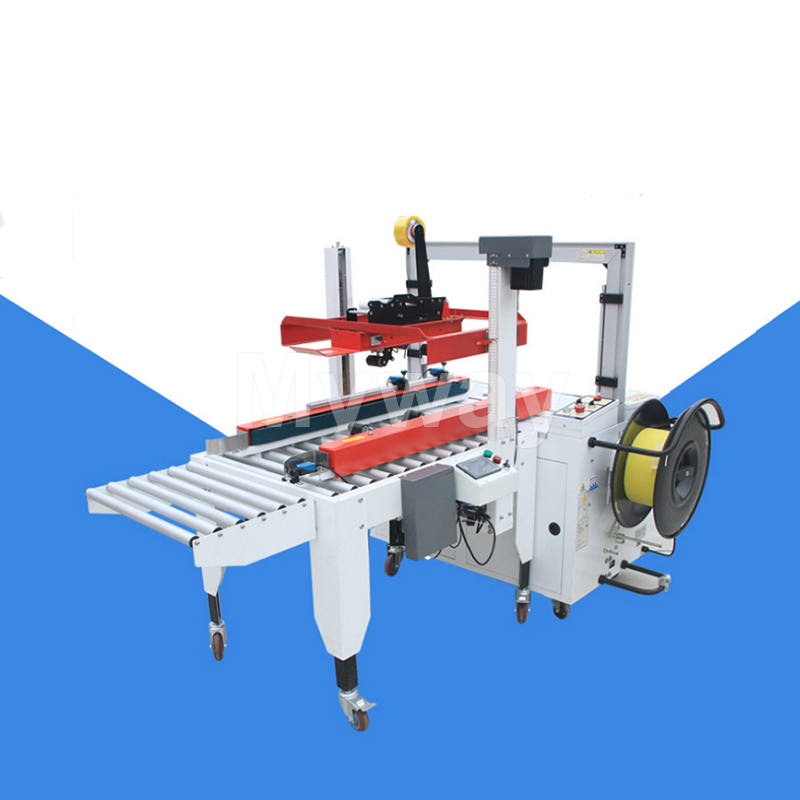 Box Sealer And Strapper Machine