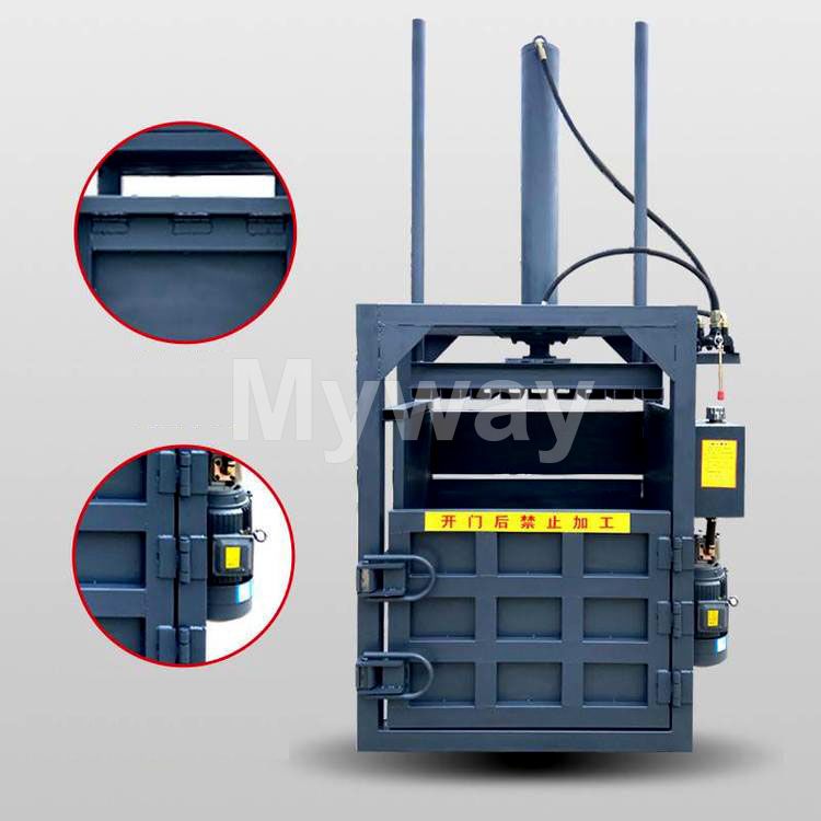 Vertical Baler,cardboard baling machine