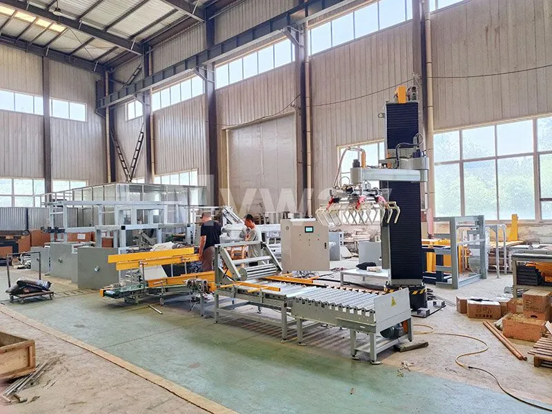 Single Column Palletizer Machine