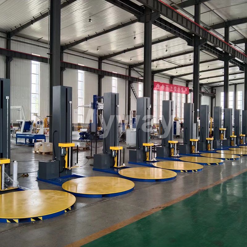 automatic pallet wrapping machine