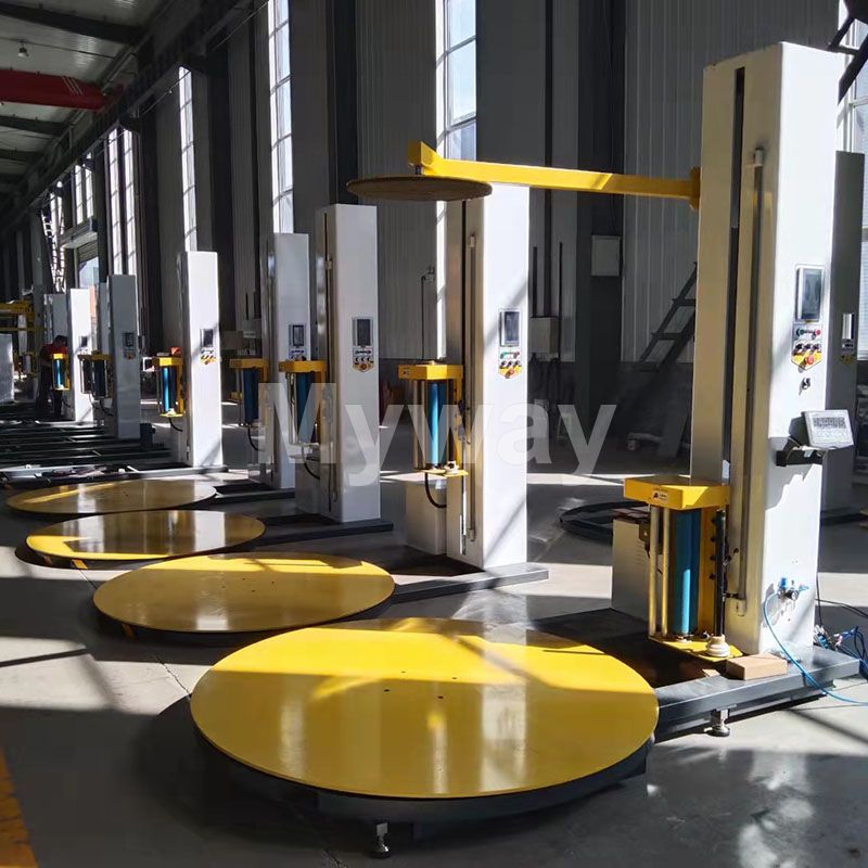 pallet wrapping machine automatic