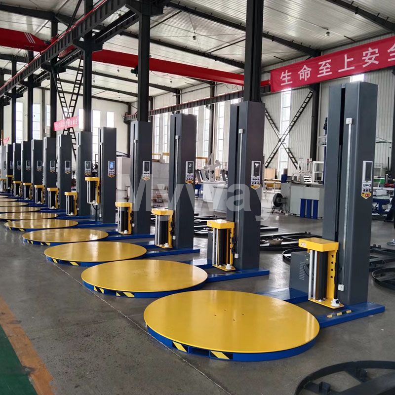pallet stretch film wrapper machine
