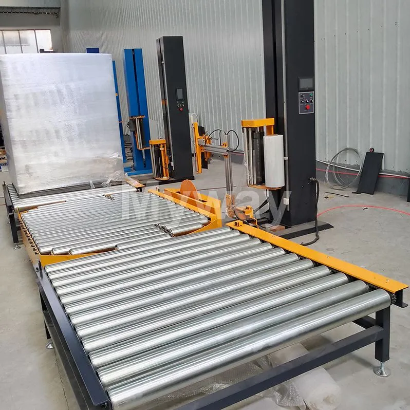 Online Stretch Pallet Wrapping Machine