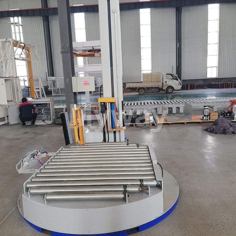 Online Pallet Wrapper Packing Line