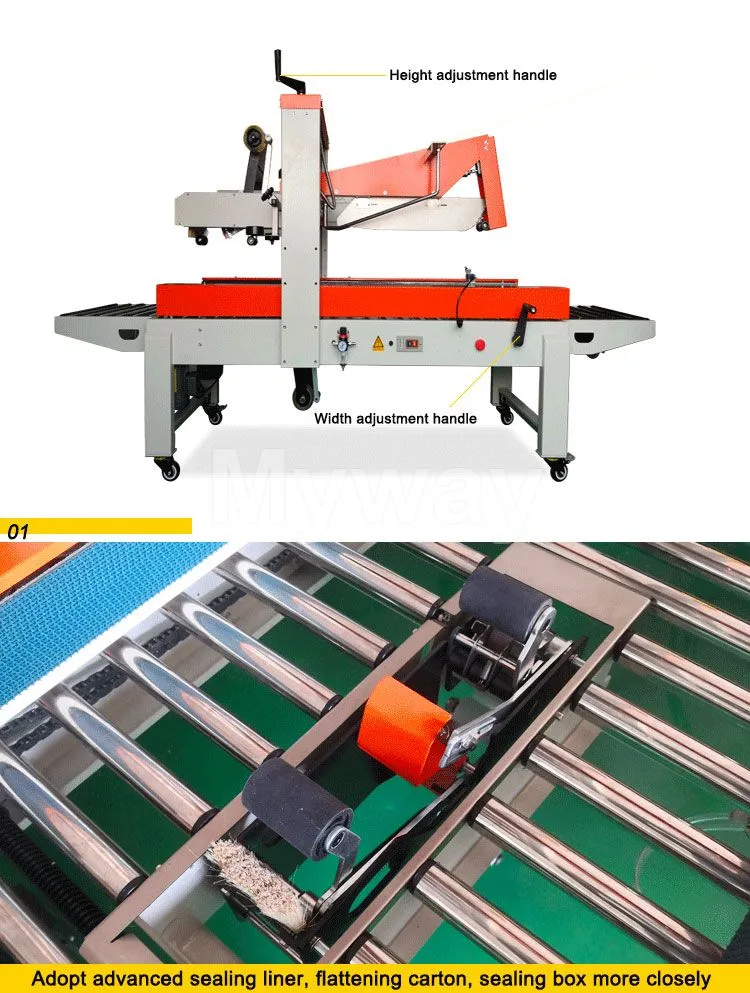 carton box packing line