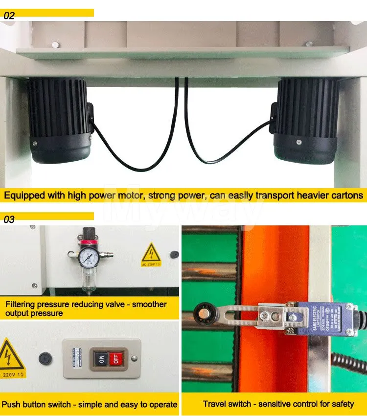 carton box packing line