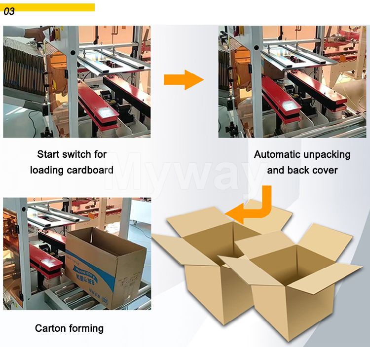 sealing and strapping packing line