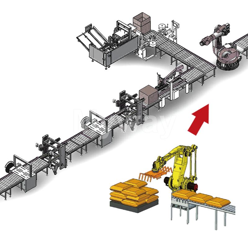 full automatic palletizer robot